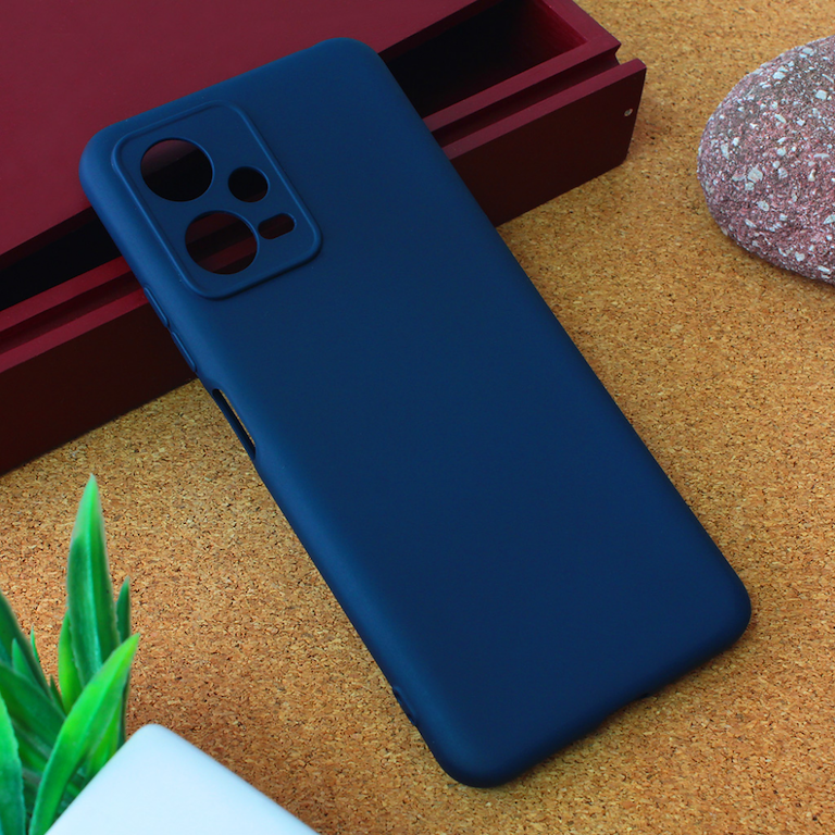 Zastitna maska (futrola) Teracell Giulietta - Xiaomi Redmi Note 12 Pro 5G (EU) mat tamno plava