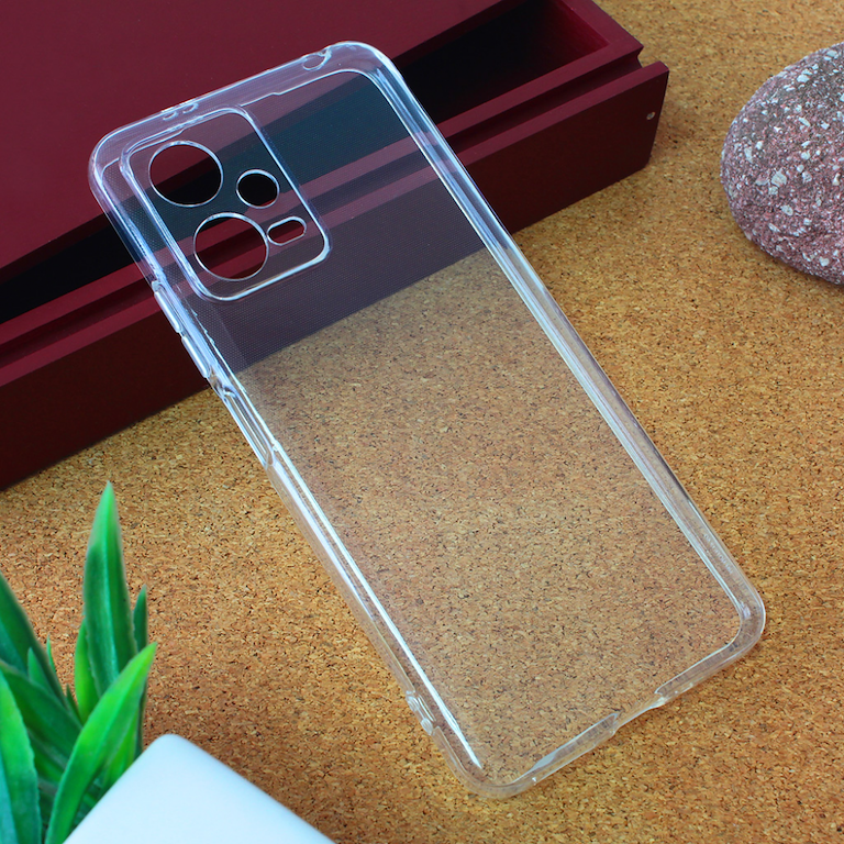 Zastitna maska (futrola) Teracell Giulietta - Xiaomi Redmi Note 12 Pro 5G (EU) Transparent