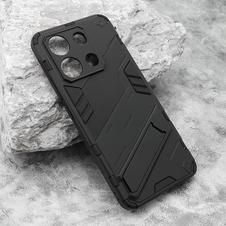 Zastitna maska (futrola) COLOR STRONG II - Xiaomi Redmi Note 13 4G crna (MS)