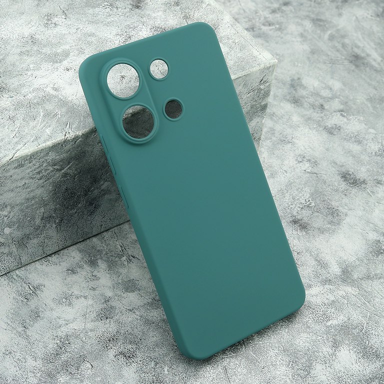 Zastitna maska (futrola) GENTLE COLOR - Xiaomi Redmi Note 13 4G zelena (MS)