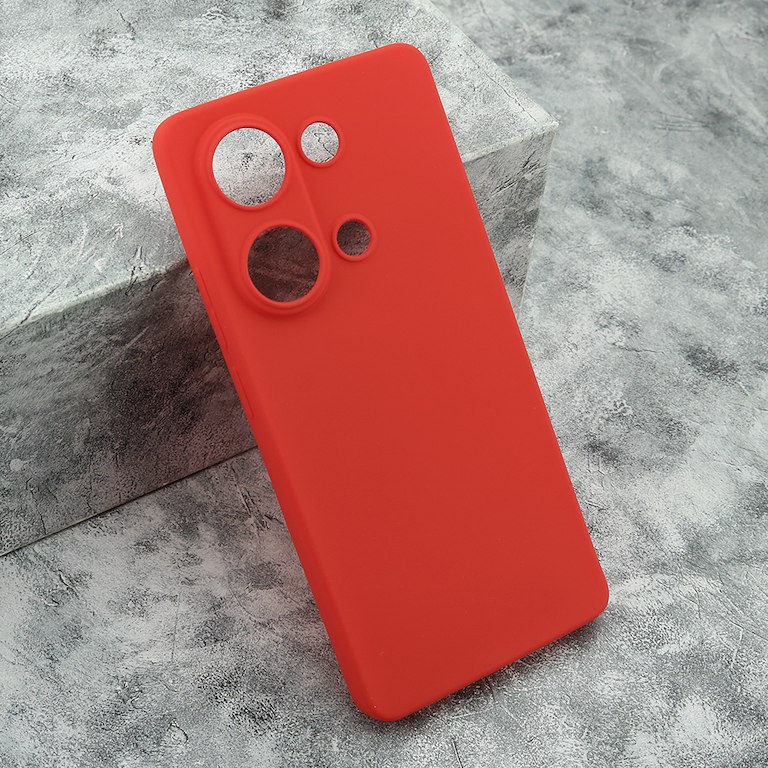 Zastitna maska (futrola) GENTLE COLOR - Xiaomi Redmi Note 13 Pro 4G crvena (MS)