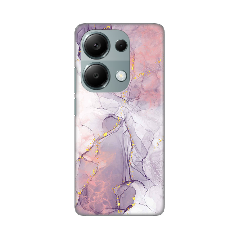 Zastitna silikonska maska (futrola) PRINT - Xiaomi Redmi Note 13 Pro 4G Pink Marble