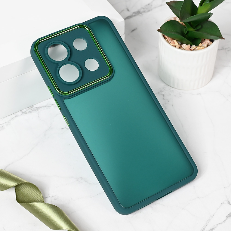 Zastitna maska (futrola) Shining Camera - Xiaomi Redmi Note 13 Pro 5G (EU) tamno zelena