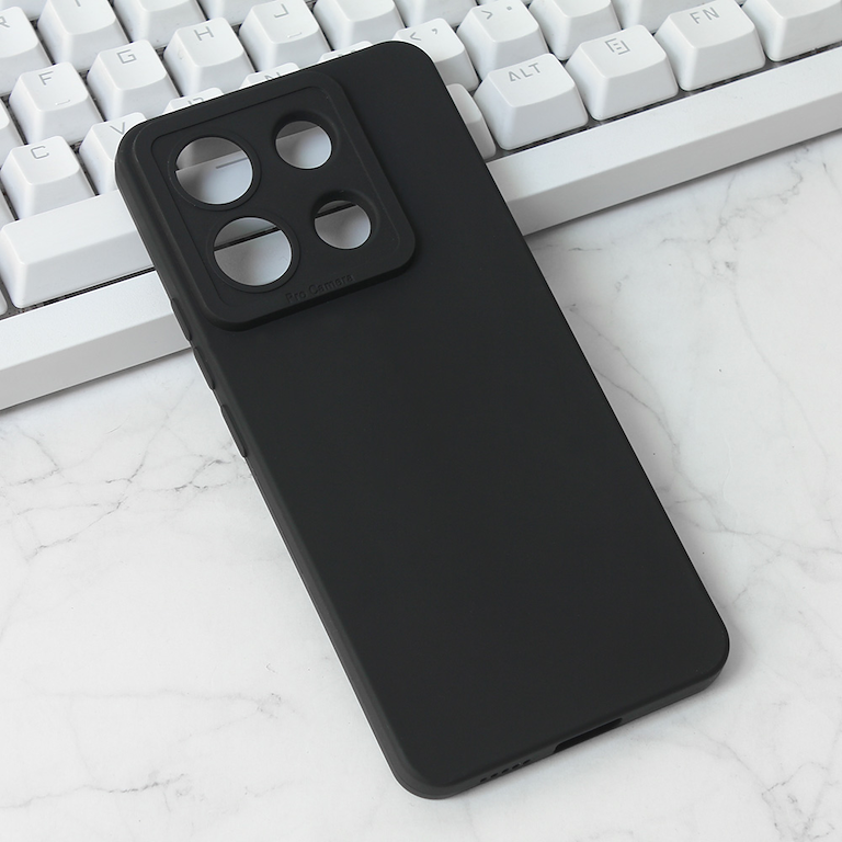 Zastitna maska (futrola) Silikon Pro Camera - Xiaomi Redmi Note 13 Pro 5G (EU) crna