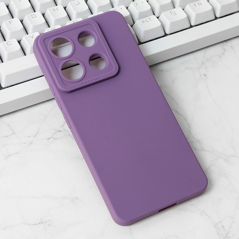 Zastitna maska (futrola) Silikon Pro Camera - Xiaomi Redmi Note 13 Pro 5G (EU) ljubicasta