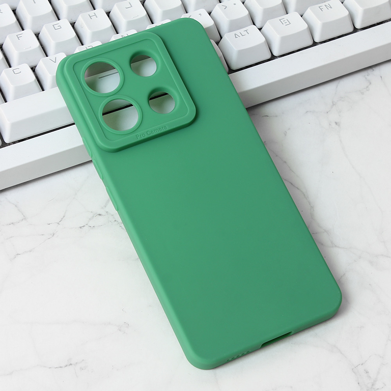 Zastitna maska (futrola) Silikon Pro Camera - Xiaomi Redmi Note 13 Pro 5G (EU) zelena