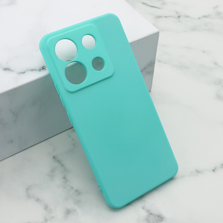 Zastitna maska (futrola) Soft Silicone - Xiaomi Redmi Note 13 Pro 5G mint (MS)