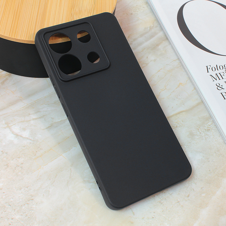 Zastitna maska (futrola) Teracell Giulietta - Xiaomi Redmi Note 13 Pro 5G (EU) mat crna