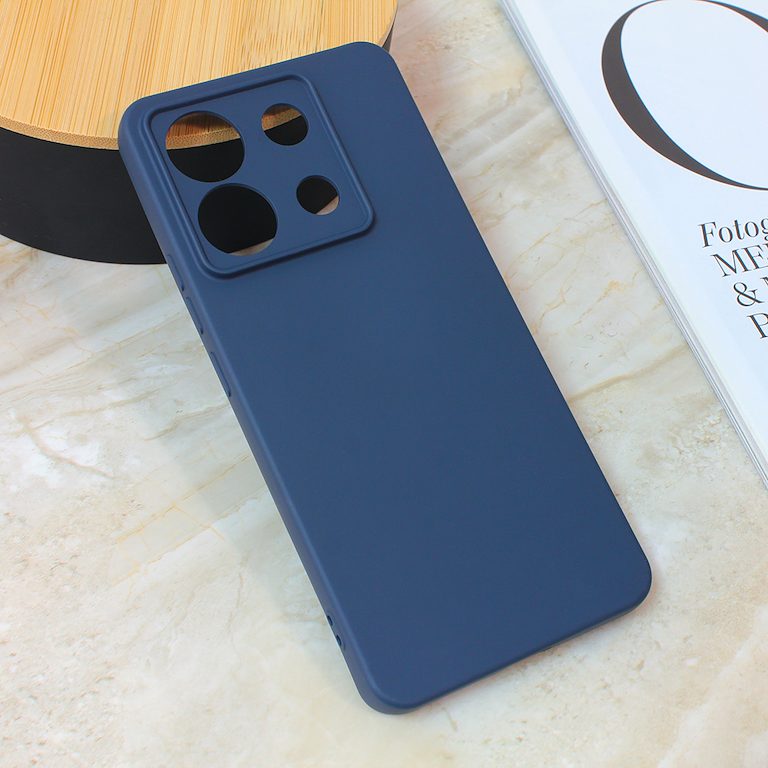 Zastitna maska (futrola) Teracell Giulietta - Xiaomi Redmi Note 13 Pro 5G (EU) mat tamno plava