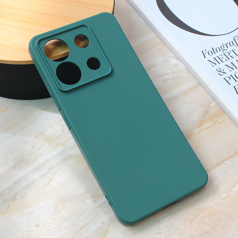 Zastitna maska (futrola) Teracell Giulietta - Xiaomi Redmi Note 13 Pro 5G (EU) mat zelena