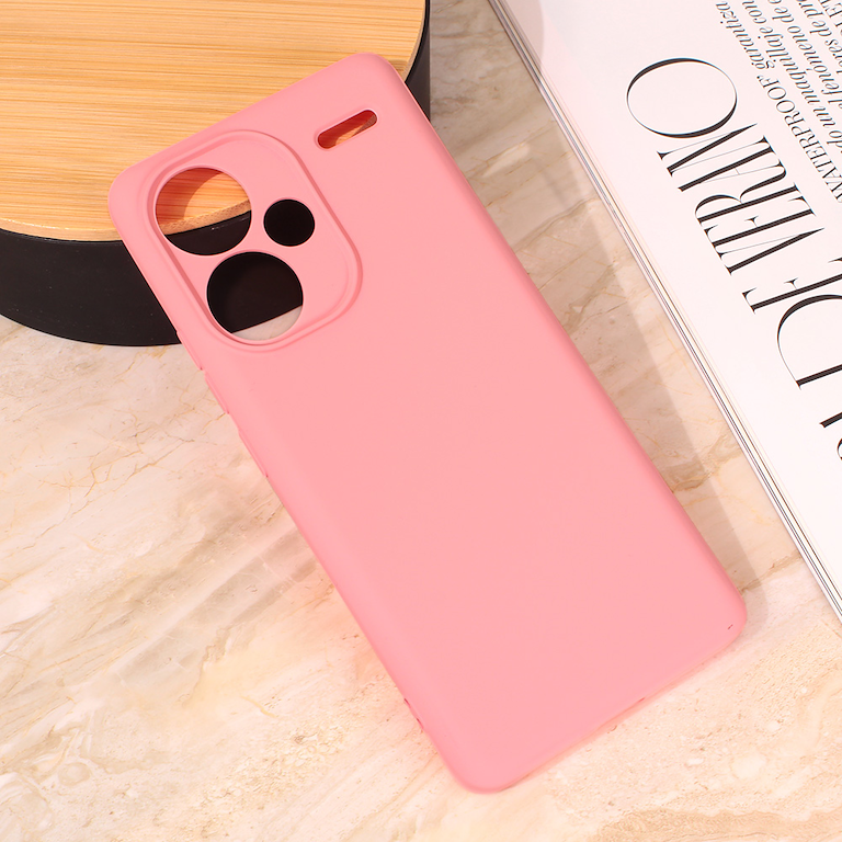 Zastitna maska (futrola) Teracell Giulietta - Xiaomi Redmi Note 13 Pro Plus mat roze
