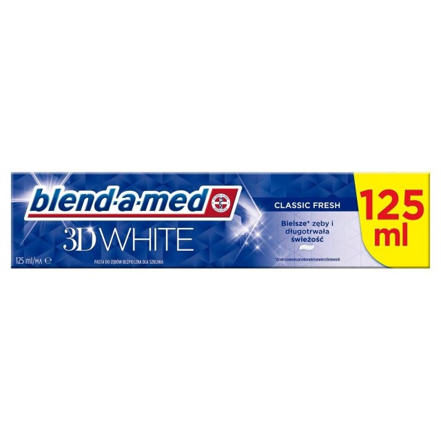 BLEND-A-MED 3DWHITE CLASIC FRESH 125ML
Opis
INFORMACIJE
NALOG
SERVIS
KORISNI LINKOVI