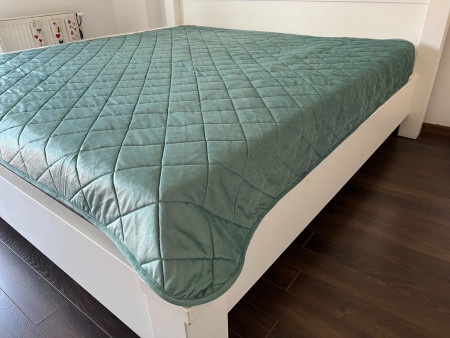 Mekani prekrivač Soft cover Zelena 200x200cm ( VLK4010269-zelena )