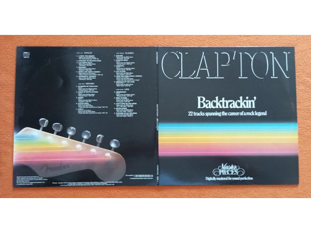 ERIC CLAPTON - Backtrackin (2LP) Made in UK