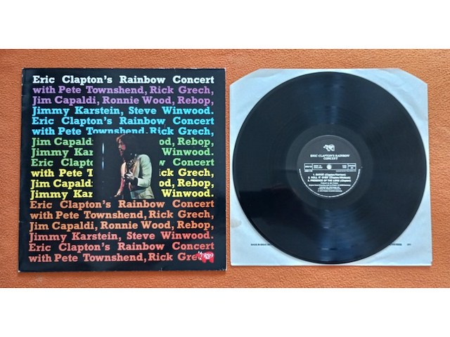 ERIC CLAPTON - Rainbow Concert (LP) Made in UK