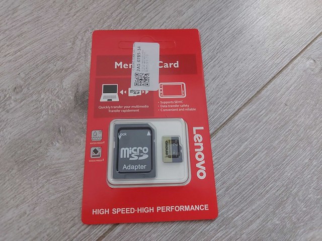 Lenovo 2TB Micro SD + Adapter - NOVO