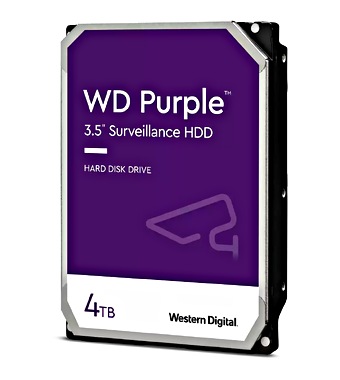 WD Purple Hard Disk 3.5", 4TB SATA3 5400 256MB
WD Purple Hard Disk 3.5", 4TB SATA3 5400 256MB