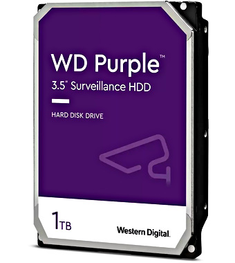 WD Purple Hard Disk 3.5", 1TB SATA3 5400 64MB
WD Purple Hard Disk 3.5", 1TB SATA3 5400 64MB