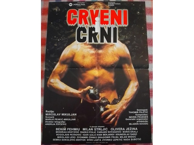 plakat CRVENI I CRNI