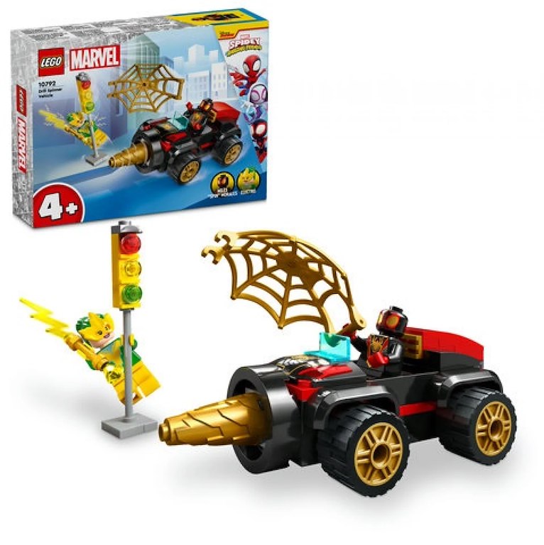 LEGO SPIDEY DRILL SPINNER VEHICLE