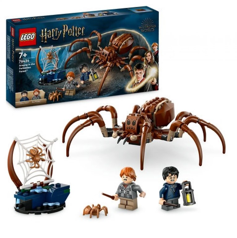 LEGO HARRY POTTER ARAGOG IN THE FORBIDDEN FORE