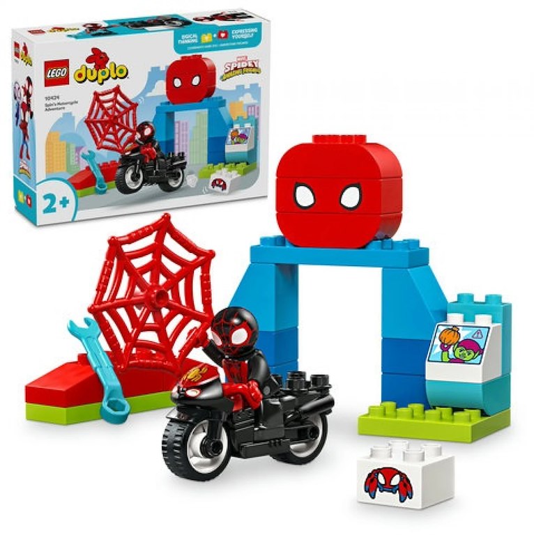 LEGO DUPLO SPINS MOTORCYCLE ADVENTURE