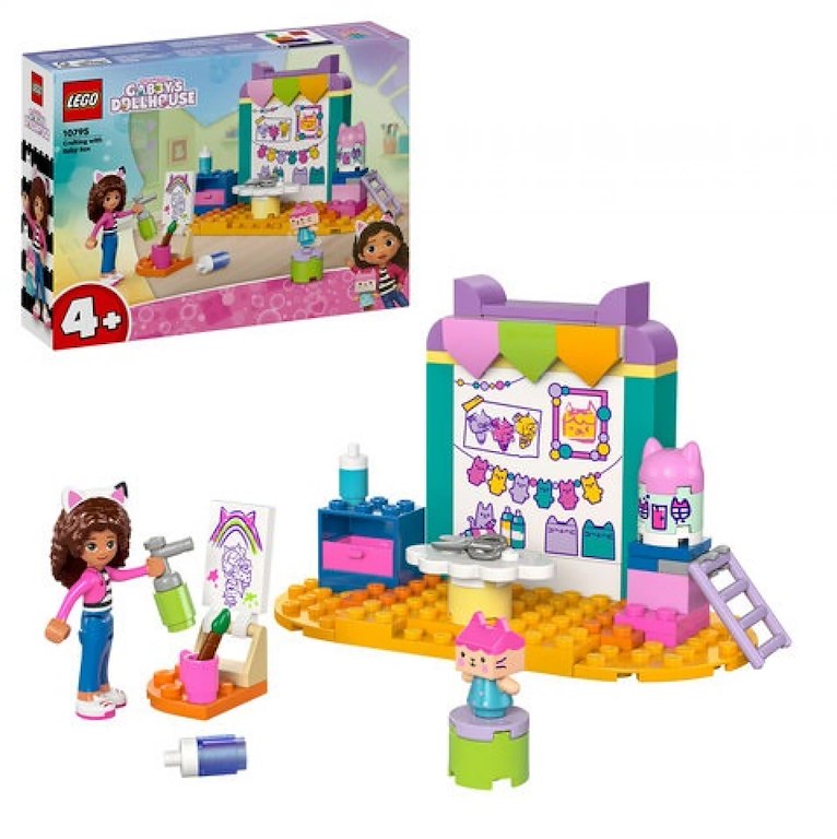 LEGO DUPLO CRAFTING WITH BABY BOX