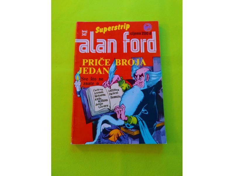 Alan Ford (Vjesnik) - br. 343 - Price broja jedan