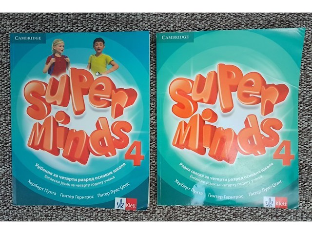 Super minds 4 udžbenik i radna sveska