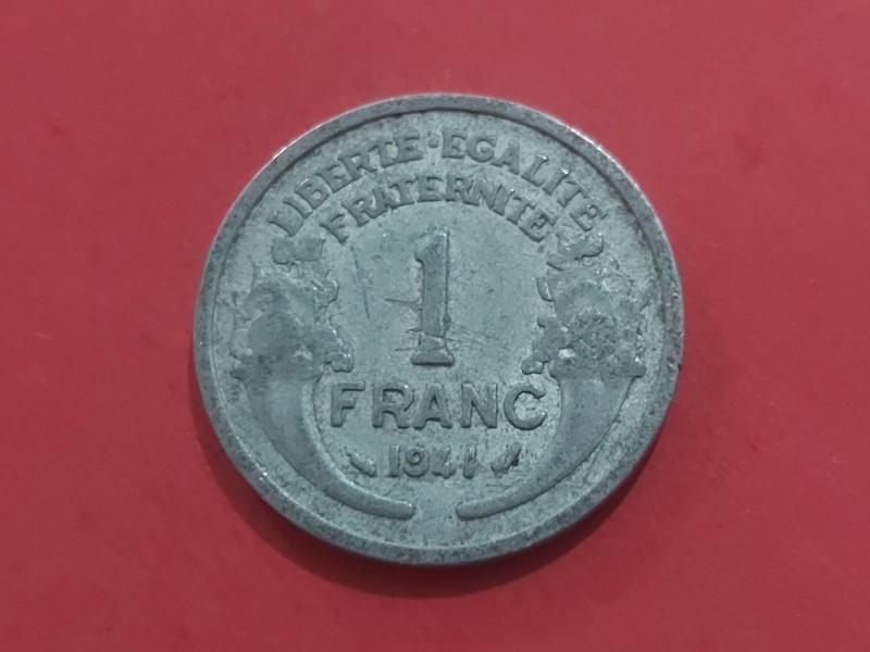 Francuska - 1 franc 1941 god