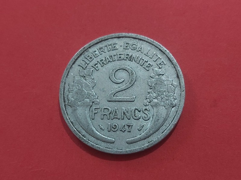 Francuska - 2 francs 1947 god