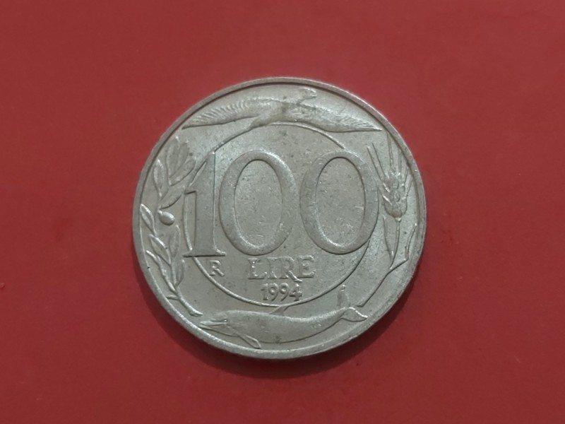 Italija - 100 lira 1994 god