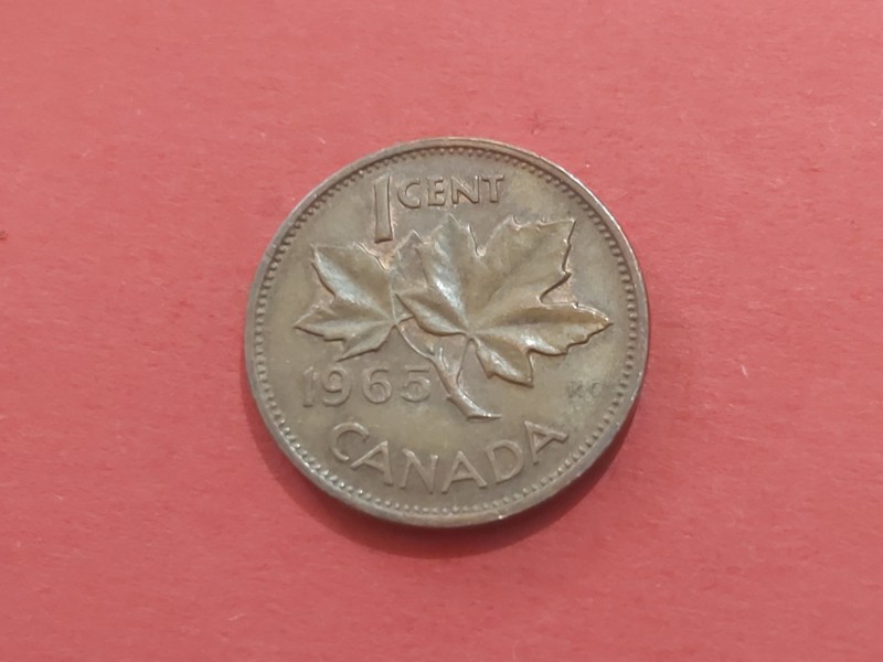 Kanada - 1 cent 1965 god