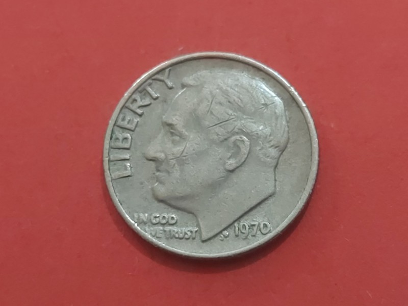 USA - 10 cent 1970 god