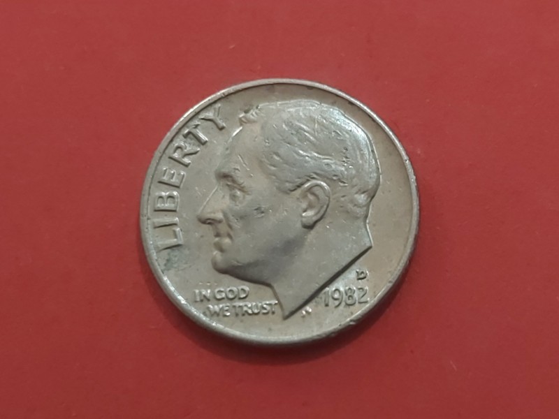 USA - 10 cent 1982 god D