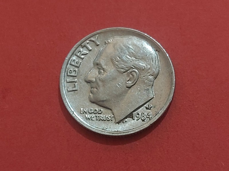 USA - 10 cent 1984 god P