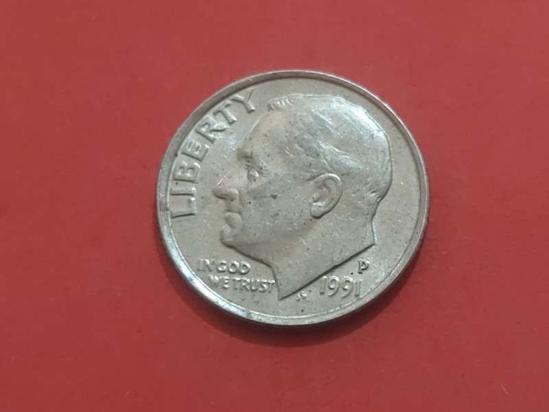 USA - 10 cent 1991 god P