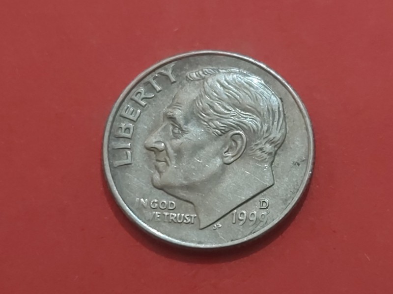 USA - 10 cent 1999 god D