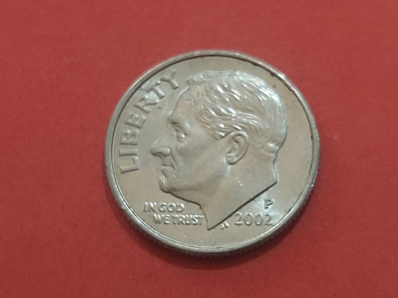 USA - 10 cent 2002 god P