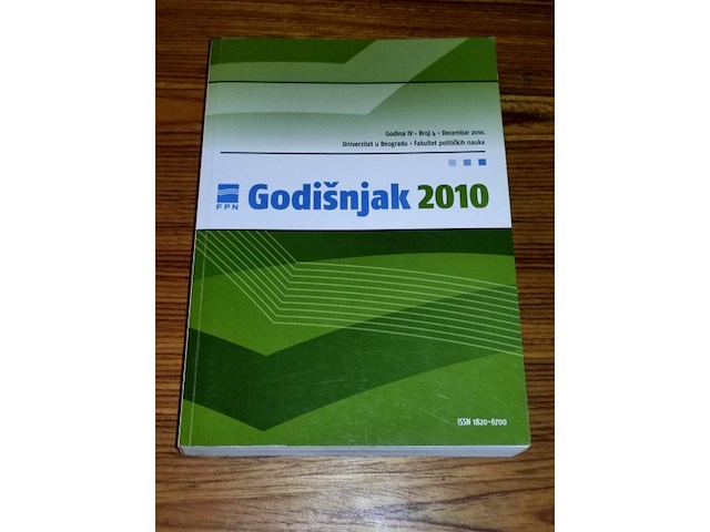 FAKULTET POLITIČKIH NAUKA - GODIŠNJAK 2010