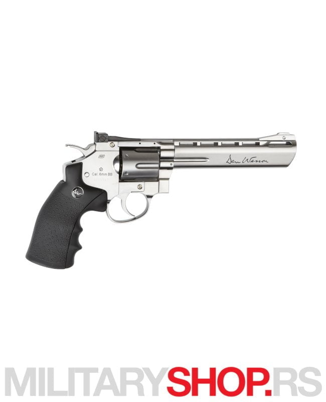 Srebrni revolver 6” Dan Wesson CO2 GNB