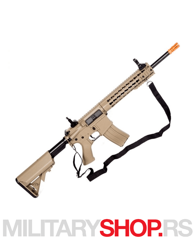 AEG replika puške M4SR16 Tan Cyma