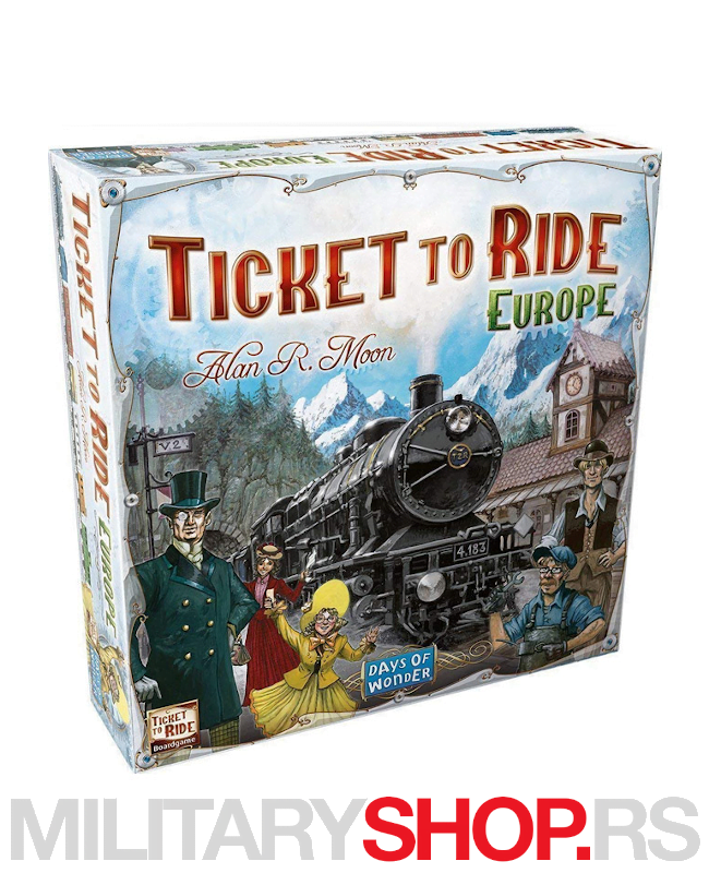 Društvena igra Ticket To Ride Europe