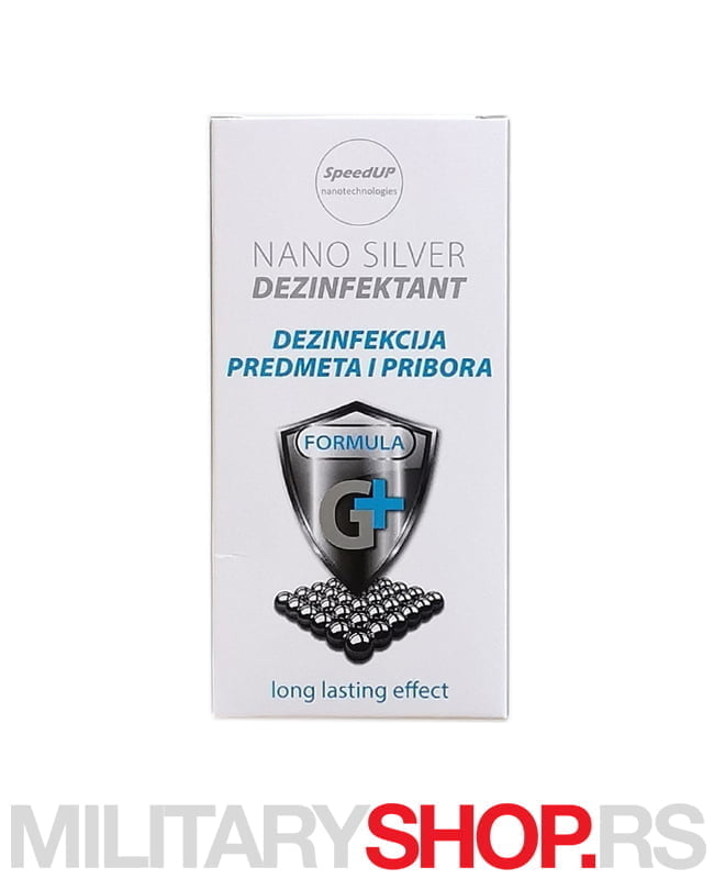 Sprej za dezinfekciju predmeta i pribora Nano Silver 80 ml