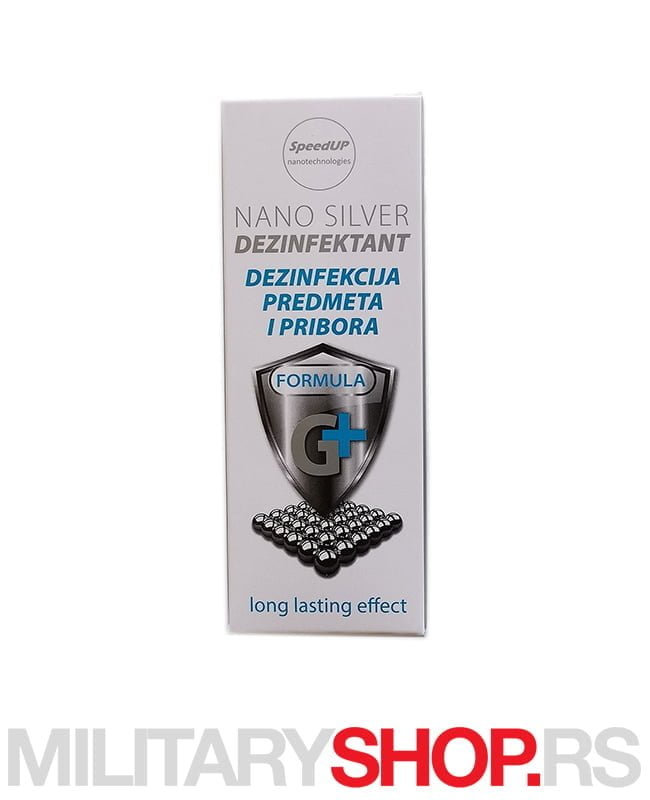 Sprej za dezinfekciju predmeta i prostorija Nano Silver 25 ml