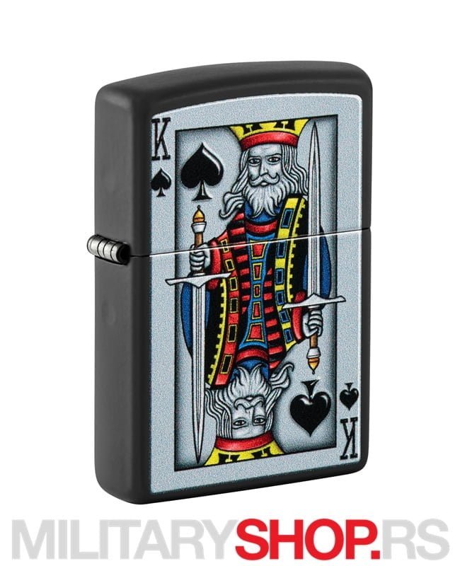 Zippo Upaljač Print King Of Spade