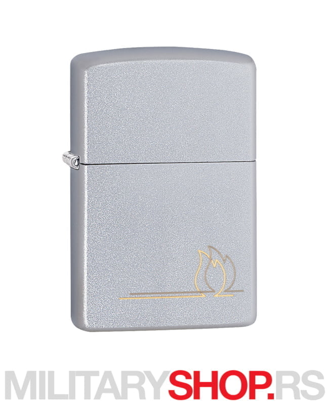 Zippo Satin Chrome upaljač Laser Two Tone 49210