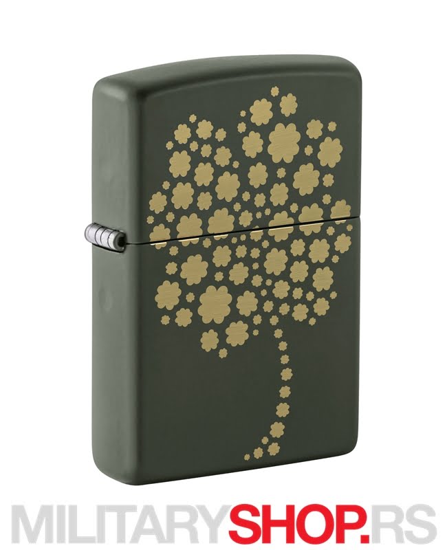 Zippo Upaljač Print Four Leaf Luck