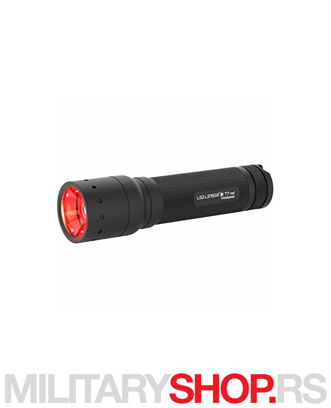 Taktička lampa sa crvenim svetlom Led Lenser T7.2 Red