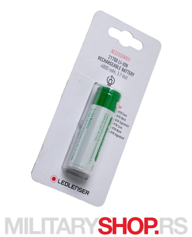 Baterija Led Lenser – 21700 Li-lon 4800mAh